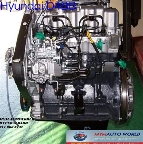 Hyundai H100 Van Engine
