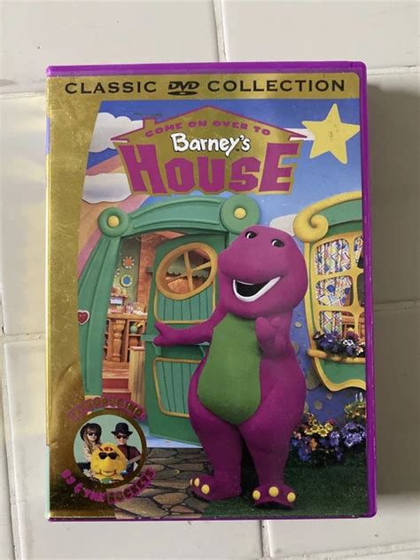 Barney Come On Over To Barneys House Dvd 2000 Bonus 4 Game Cd Rom 15 30 Picclick Ca