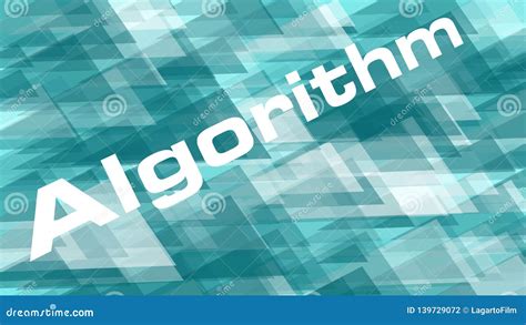 Digital Technology Algorithm Idea Transparent Triangles Illustration Layout Concept Stock