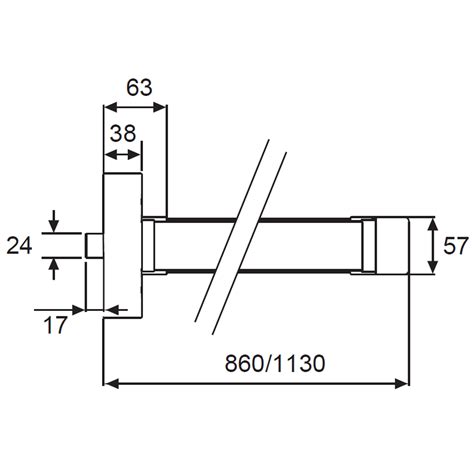 Tesa Door Hardware Quality Panic Exit Device Malaysia