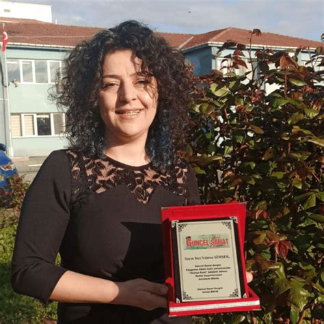 Yazar İnci YILMAZ ŞİMŞEKe Öykü Ödülü Dergilerden Filmlerden Kitaplardan