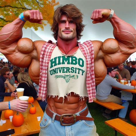 The Muscle Himbos From Himbo University At An Outdoor Party Rowdy317