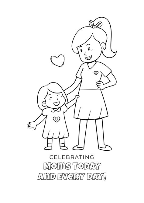 Free Mothers Day Sketch Template To Edit Online