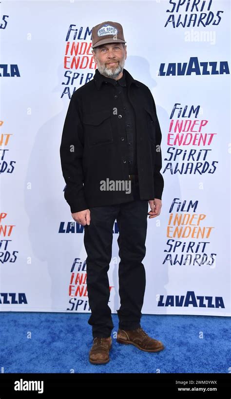 James Le Gros Arriving To The 2024 Film Independent Spirit Awards At