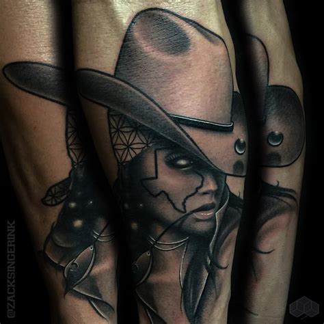 Cosmic Cowgirl Tattoo