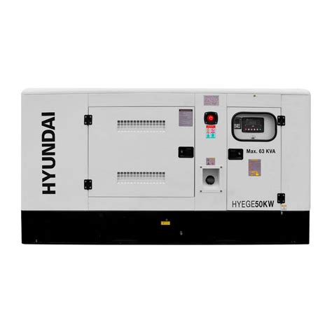 Generador Estacionario Hyege50kw Hyundai Ferretip Inova