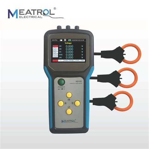 Metrol Me435 Energy Analyzer Electrical Network Analyzer Power Quality Analyzer Laserse Lasers