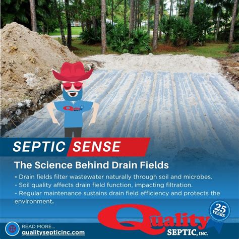 The Science Behind Drain Fields Quality Septic Inc Explains