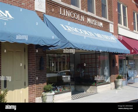 Lincoln Heritage Scenic Highway Abraham Lincoln Museum The Awning Of