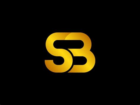 Diseño Del Logotipo De Sb Vector Premium