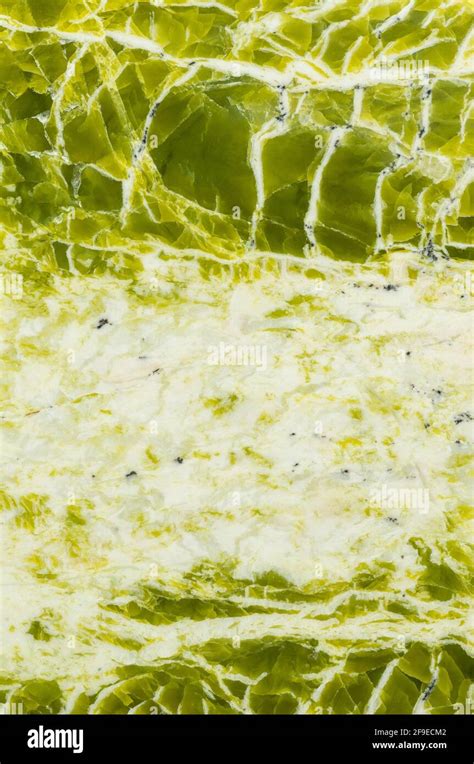 Texture Of Metamorphic Rock Formed By The Serpentine Group Of Minerals