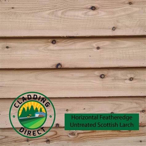 Horizontal Featheredge Larch Cladding Cladding Direct