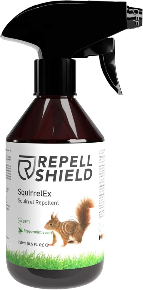 Repellshield Squirrel Repellent Spray And Squirrel Deterrent 250ml