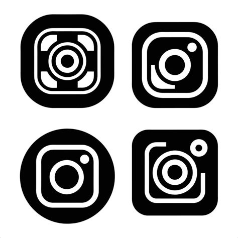 Set Design Of Instagram Logo 54792662 Vector Art At Vecteezy