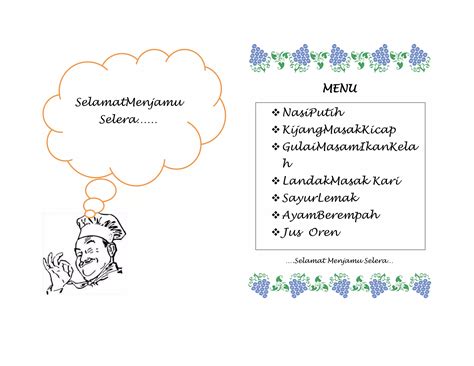 Kad Menu Ppt