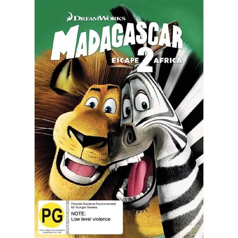 Madagascar Escape 2 Africa Dvd Cover Madagascar Escape 2 Africa
