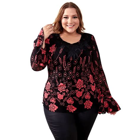 Blusas De Talla Grande ¡tendencias De Moda Para Chicas Curvy Con Mucho Estilo