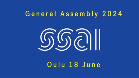 General Assembly 2024 Ssai