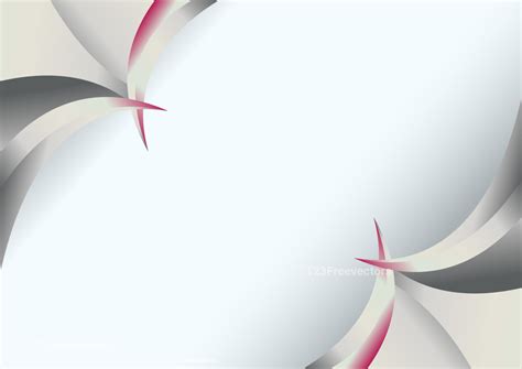 Pink Grey And Beige Wave Background Template With Space For Your Text Vector Illustration