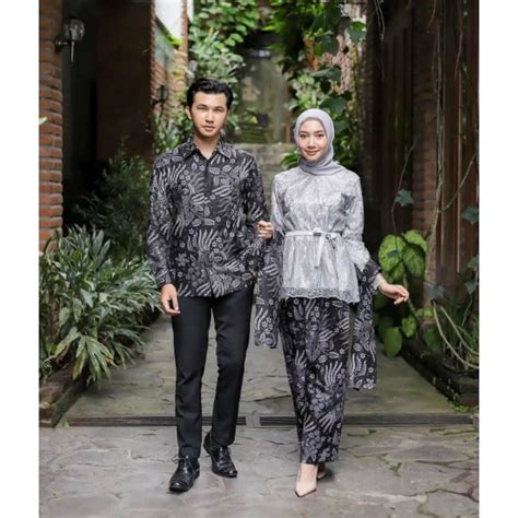 Maura Couple Sania Ruffle Batik Couple Ori Ndoro Jowi Dnt Shopee