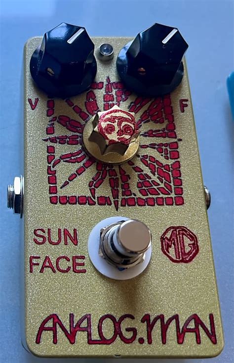 Analogman Sunface Mg 2010 2016 Gold Reverb Uk