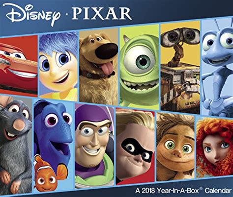 Download 2018 Disney Pixar Calendar Year In A Box By Pdf Free