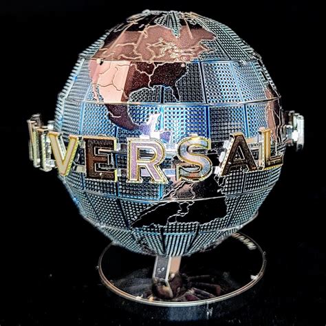 Build Universal Studios Globe Metal Earth Builder
