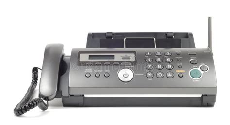 Fax Machine Stock Image Image Of Communications Sheet 1475421