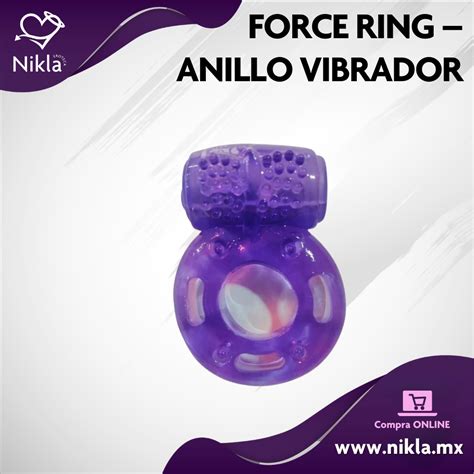 Force Ring Anillo Vibrador Nikla Eroteca Sex Shop Online
