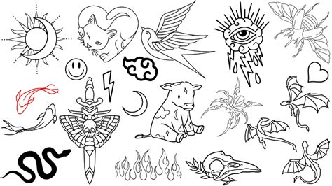 All Tattoo Outline Designs