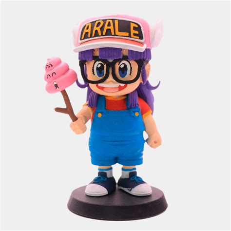 👾 Arale Dr Slump Fanart・archivo Stl Gratis Para Impresión 3d・cults