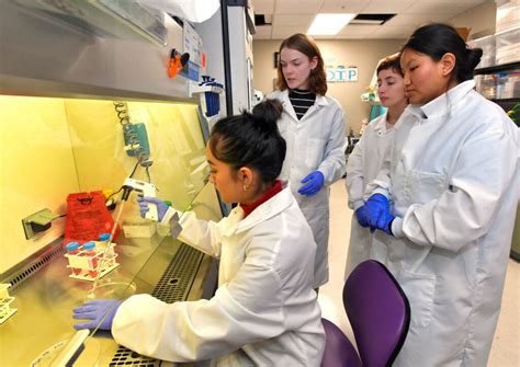 Students Get Inside Look Into Biotech World Wheaton College Massachusetts