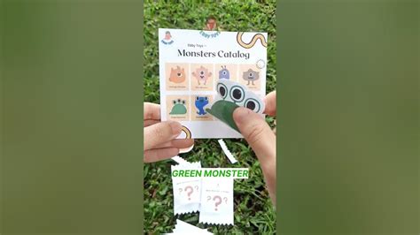 Halloween Monster Surprise Squishy Paper Craft Halloween