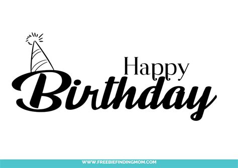 How To Write Happy Birthday In Cursive 3 Free Printables