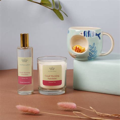 Wake And Shake Mug And Fragrance T Box Green Tea By The Wishing Chair Price Buy Online At