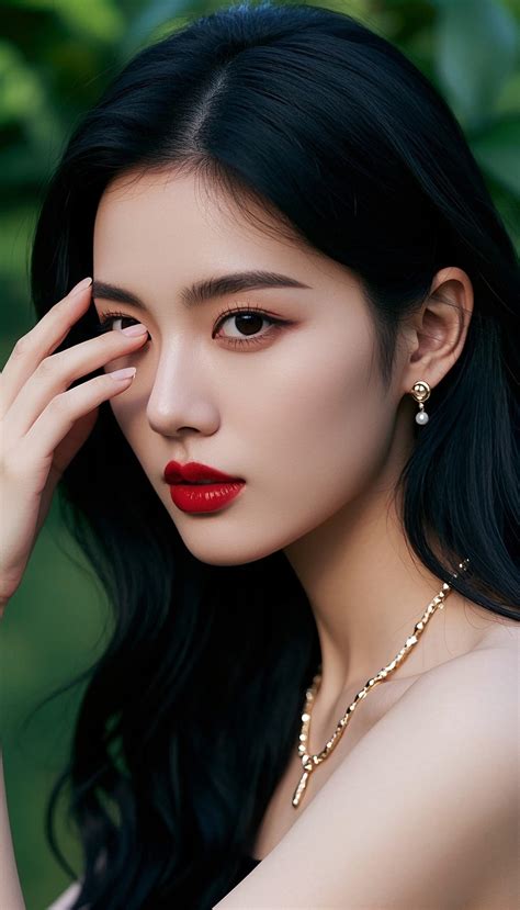 亚洲美女模特ai图片国风美学ai出图素材红动中国