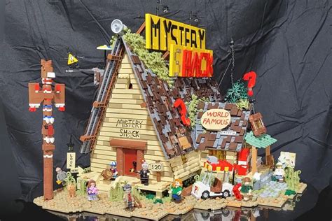 Lego Ideas Gravity Falls Mystery Shack Achieves 10000 Supporters The