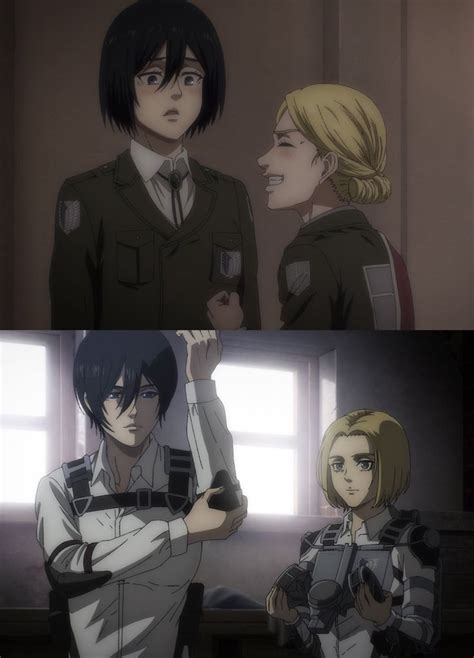 Mikasa And Historia Em 2025 Anime Manga