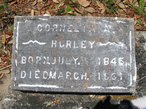 Cornelia Ann Todd Hurley 1845 1931 Find A Grave Memorial