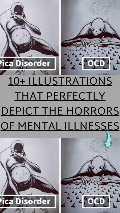 10 Illustrations That Perfectly Depict The Horrors Of Mental Illnesses