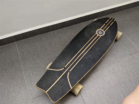 Oxelo Fish Classic Surf Longboard Skateboard Sports Equipment Sports