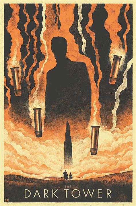 The Dark Tower Illustrated Movie Poster Illustrated Movie For