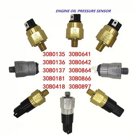 Engine Oil Pressure Sensor Of Loader Sdlt Machinery