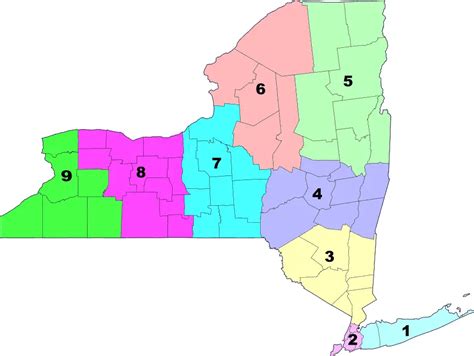 Nysdec Regions Map