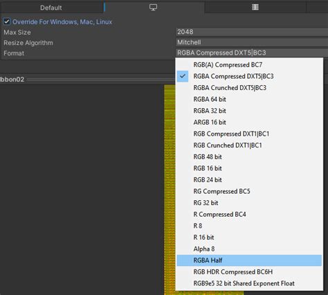 texture should be 0 5 but when sampled in a shader it s not why