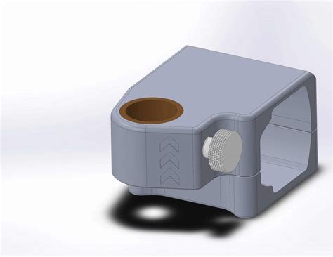 Defibrillator Mount Block Mid Cot For Stryker Power Pro Xt Rowland