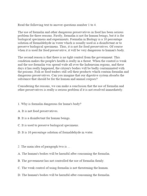 Tugas Analytical Exposition Text Pdf Formaldehyde Rehabilitation Penology