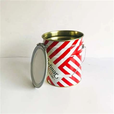 China Gold Phenolic Lined Metal Pails With Un Approved For Storing Of