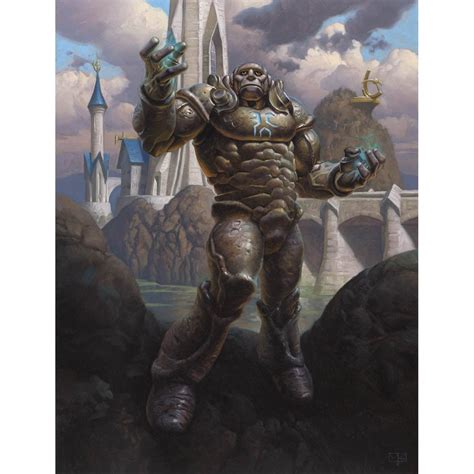 Karn The Great Creator Print Original Magic Art