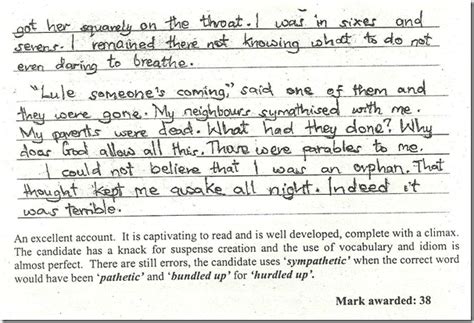 Kcpe Revision Resource Kcpe 2004 Composition Analysis